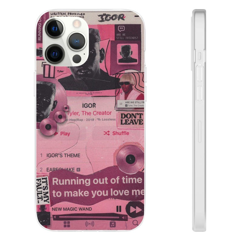Tyler the Creator Igor Album R&B Artist Aesthetic Pink Flexi Case ...