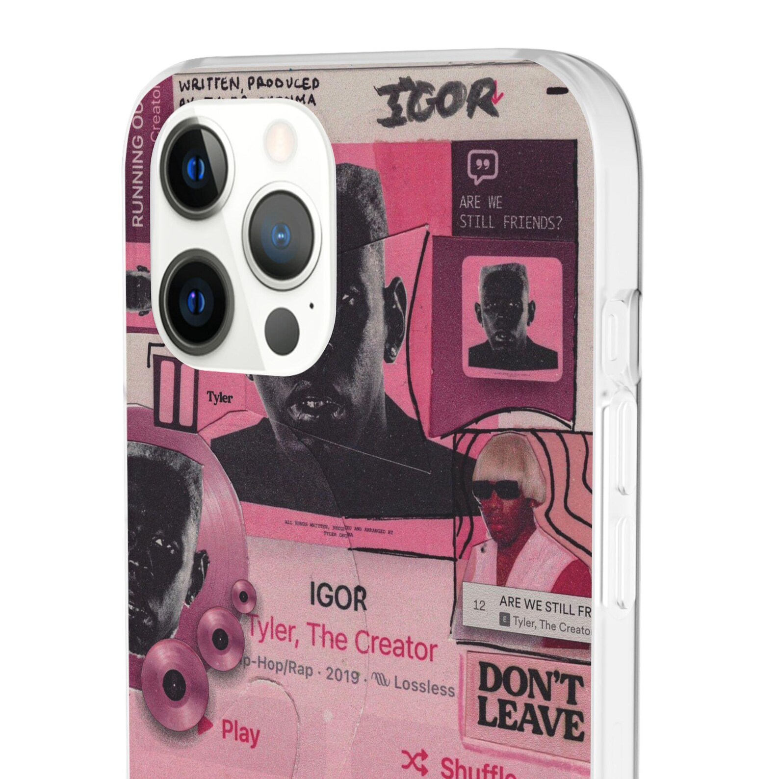 Tyler the Creator Igor Album R&B Artist Aesthetic Pink Flexi Case ...