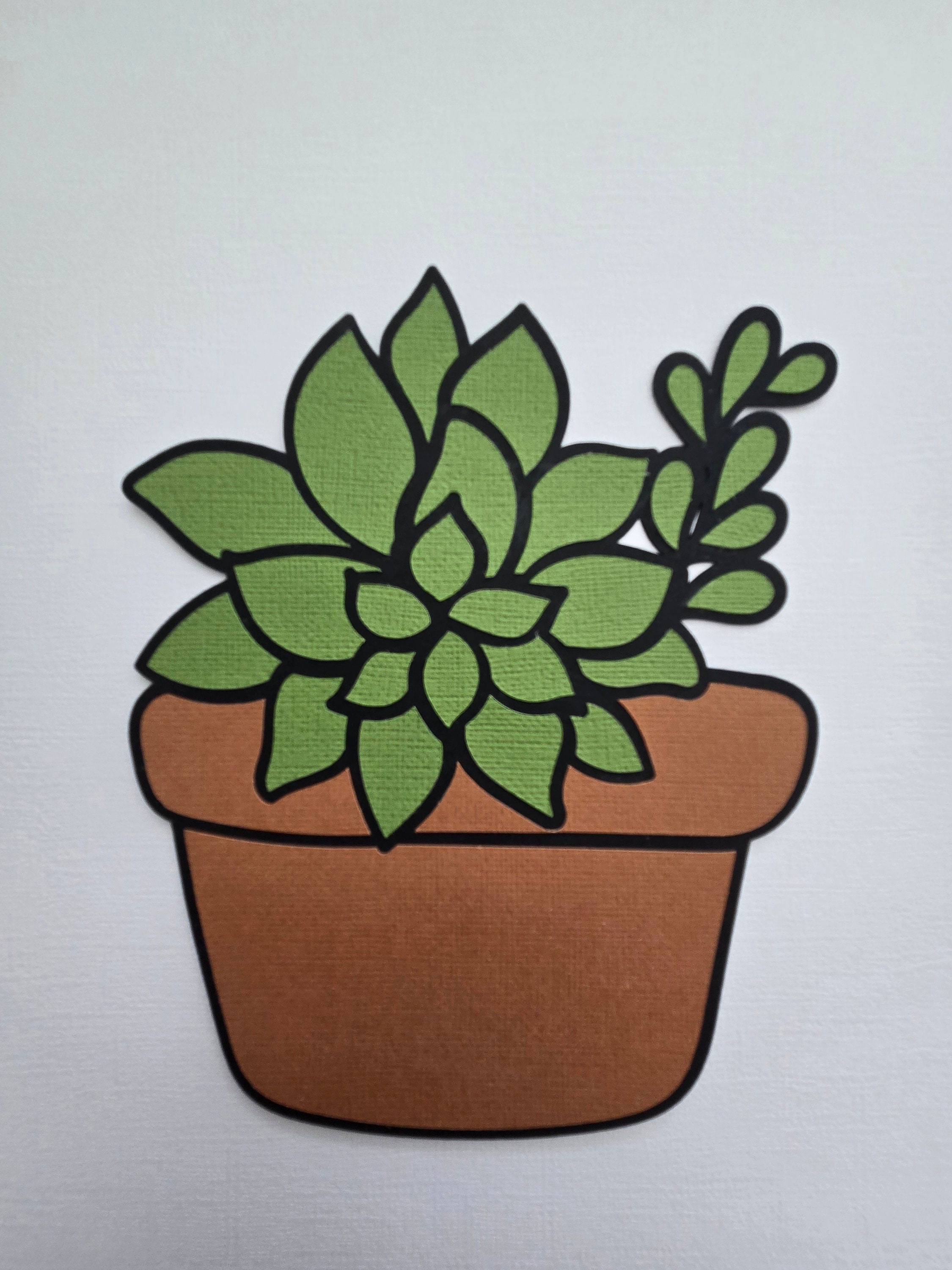 Set of 4 Succulent Plant Door Decs Decorations RA College Dorm ...