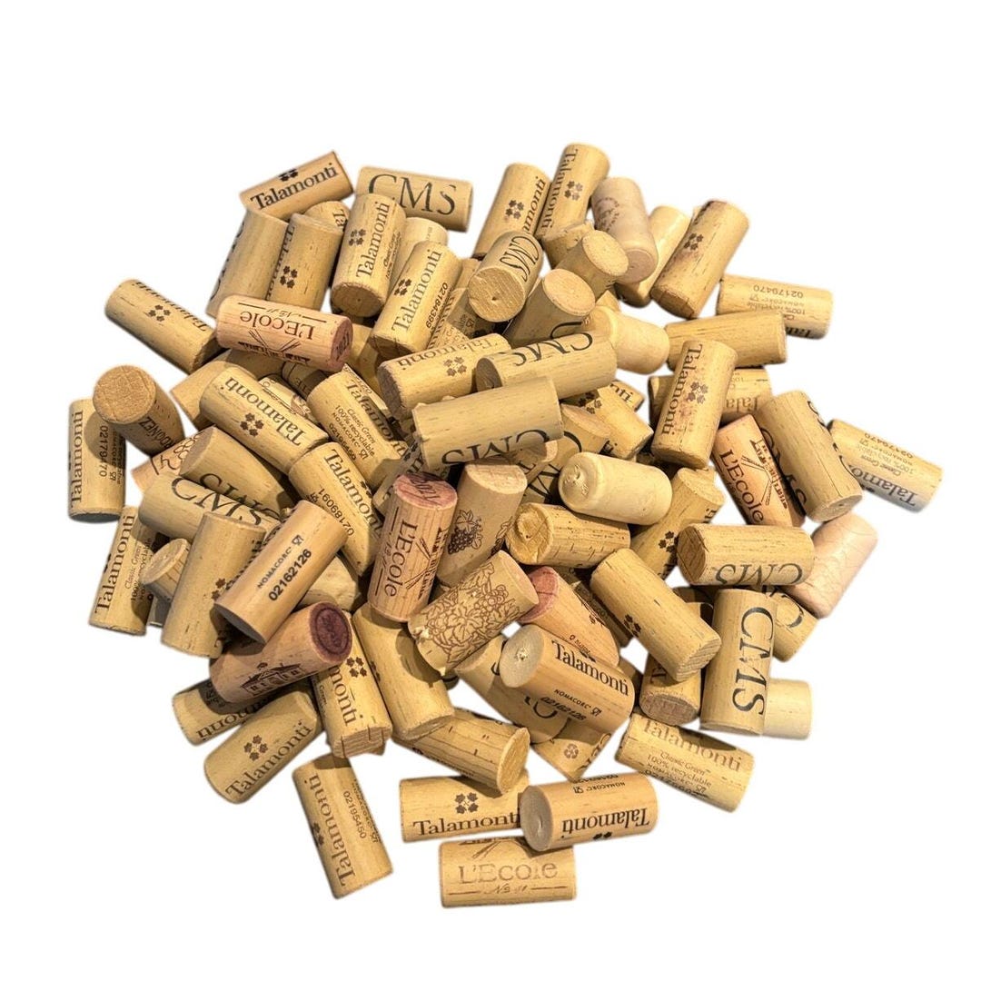 Recycled Synthetic Wine Corks for Crafting, Pkg. of 100 - Etsy
