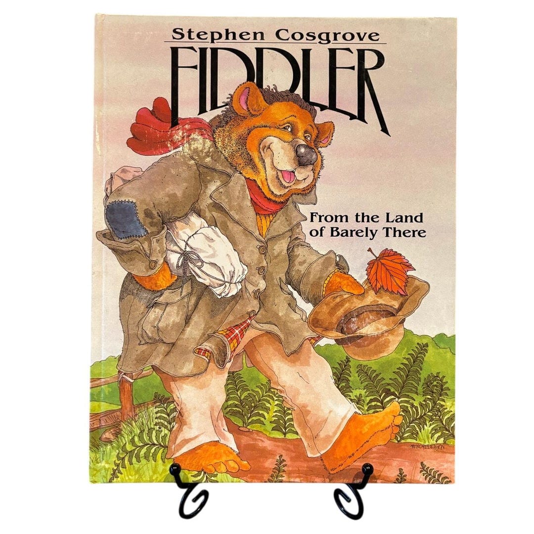 VTG 1987 Fiddler From the Land of Barely There Book by Stephen Cosgrove ...
