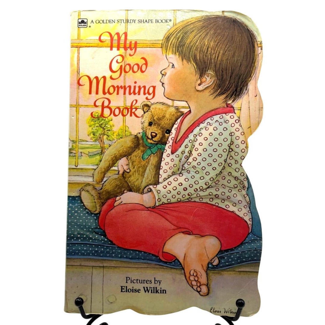 Vintage 1983 My Good Morning Book, (board Book) Illustrated by Eloise ...