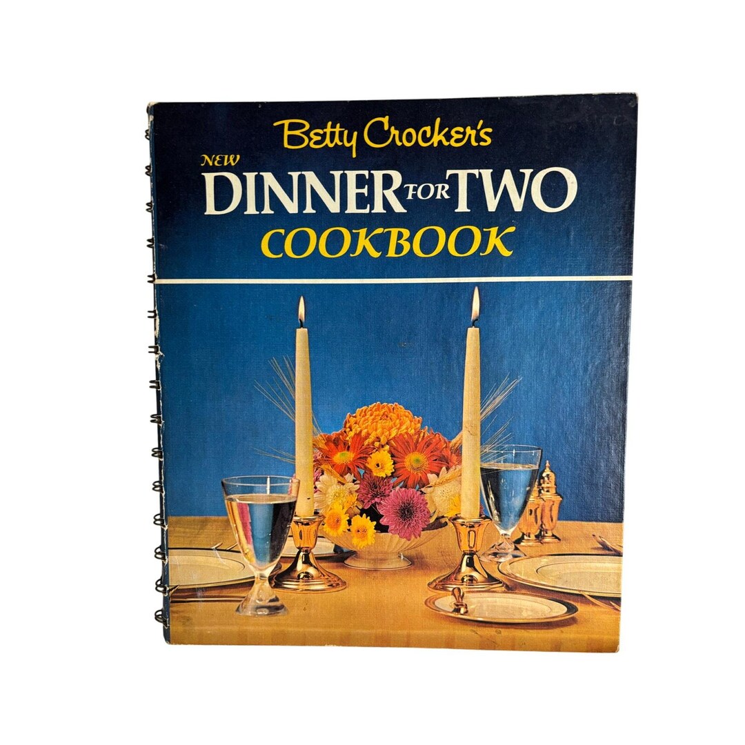 VTG 1964 Betty Crocker New Dinner for Two Cookbook, Spiral Bound, HC - Etsy