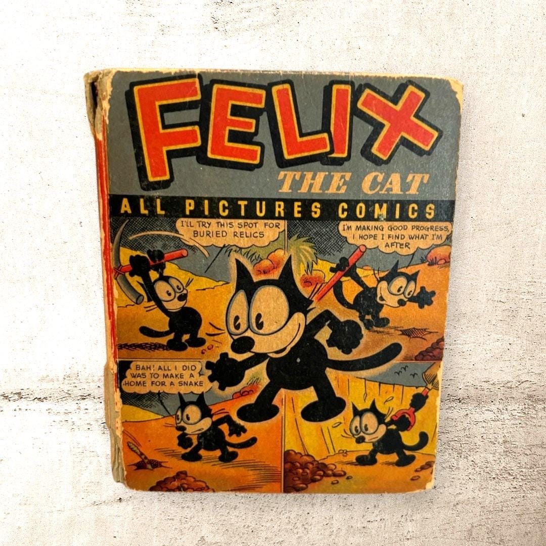VTG 1945 Better Little Books Felix the Cat All Pictures Comics - Etsy
