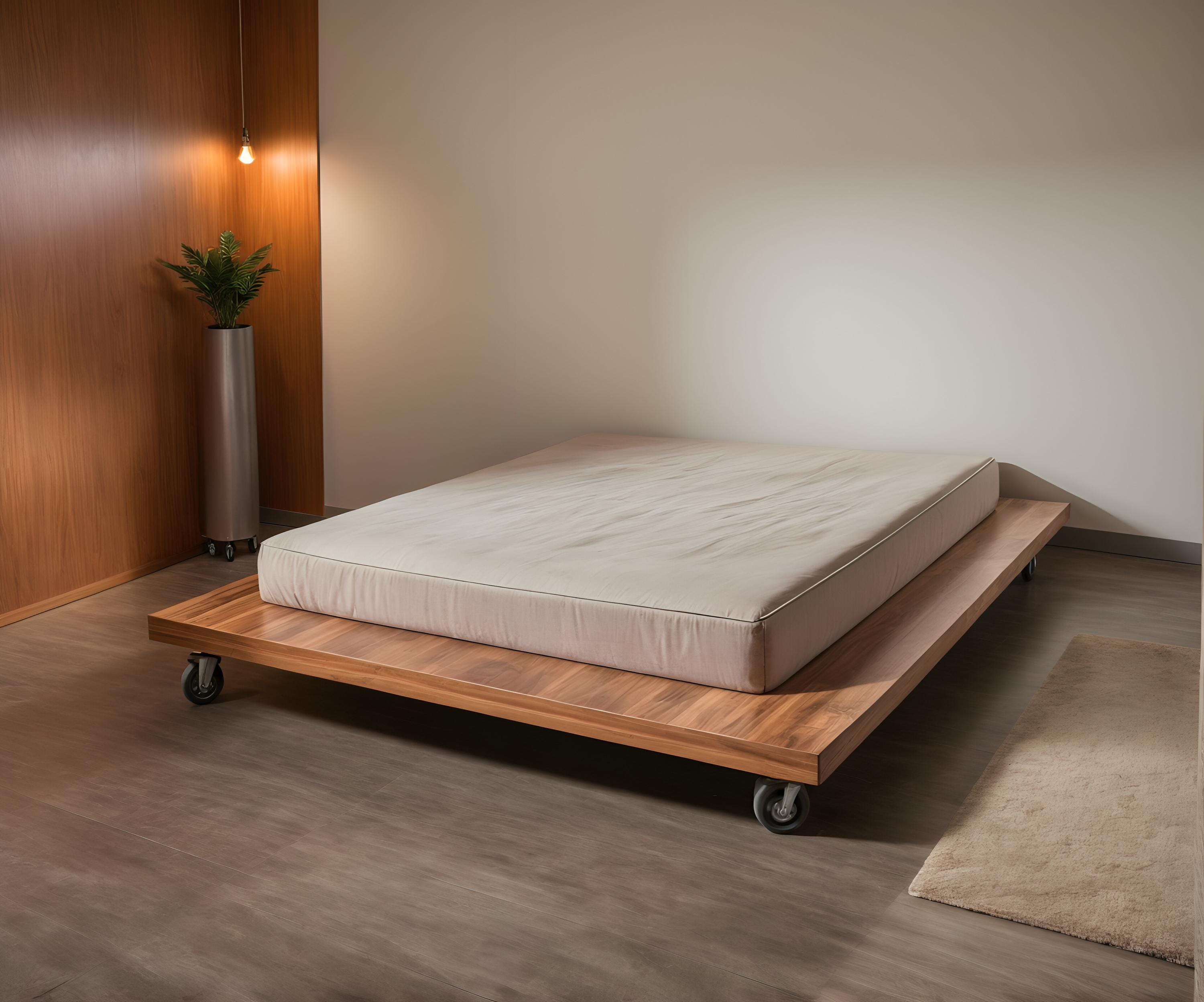 DIY Simple Platform Bed Plan | Platform Bed Plan | Modern Bed Frame ...