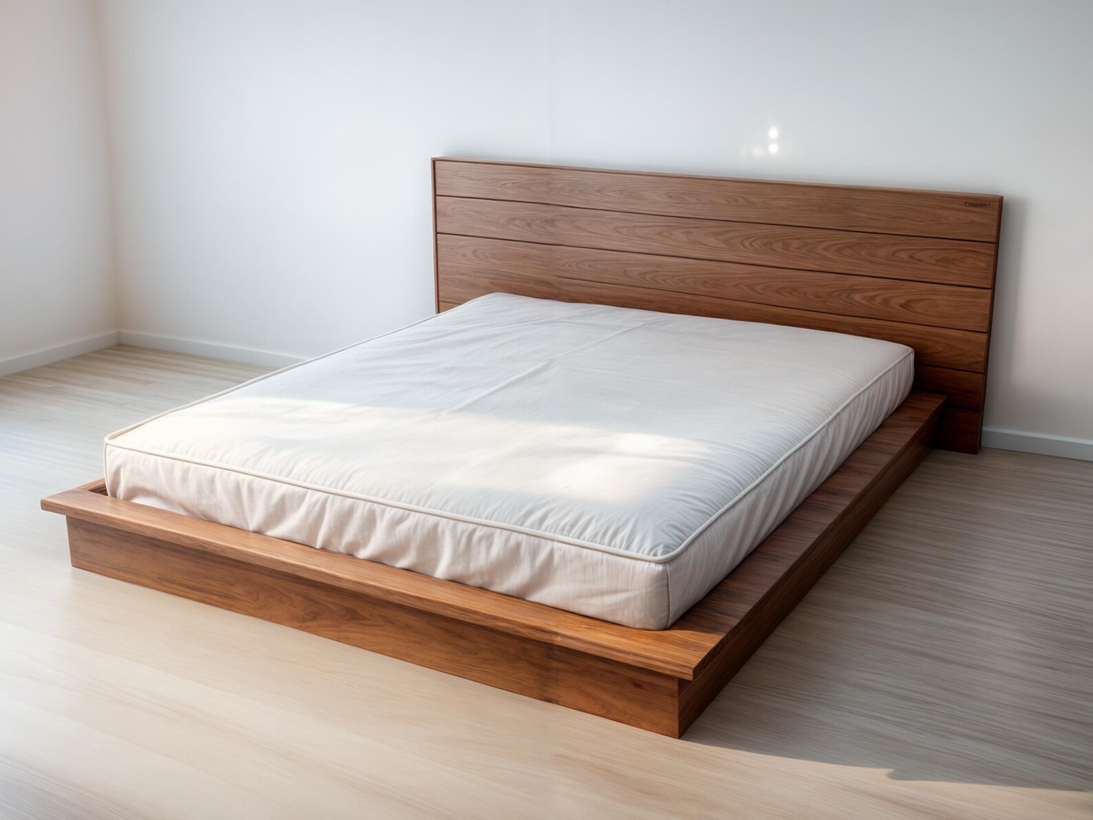 DIY Platform Bed Frame Build Plan PDF, Full Platform Bed, Full Bed ...