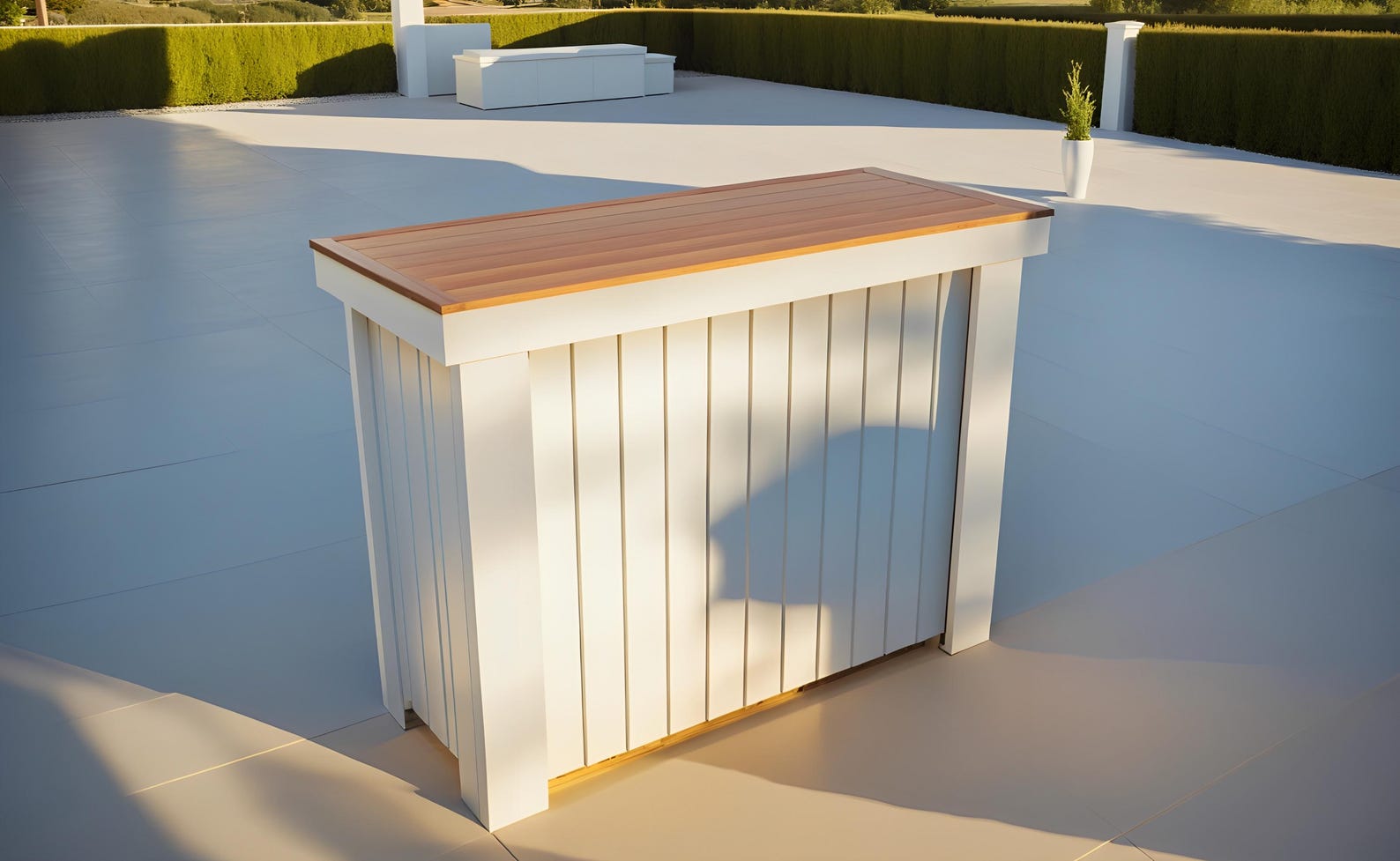 DIY Backyard Bar Plan- Outdoor Bar Plans- Garden Bar Plans- DIY Wood ...