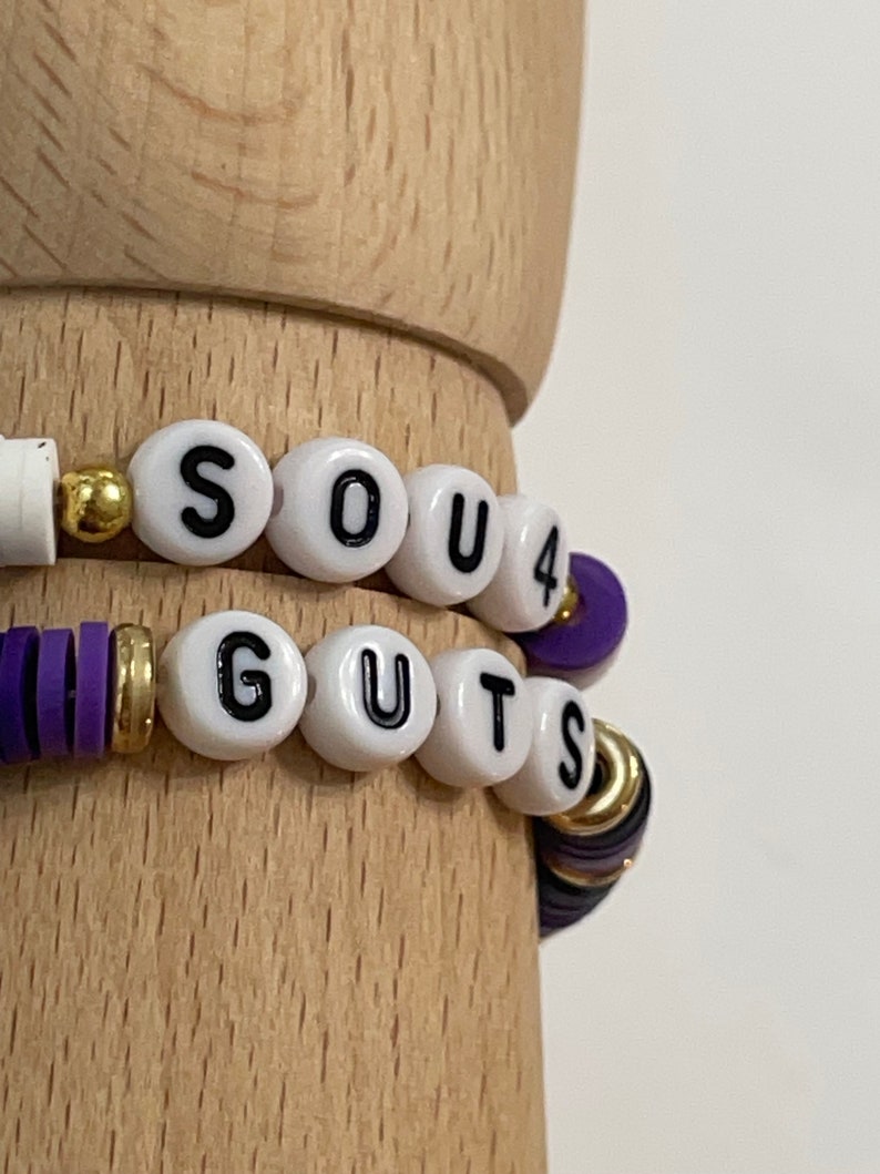 Olivia Rodrigo Guts and Sour Inspired Friendship Clay Beaded Bracelets ...