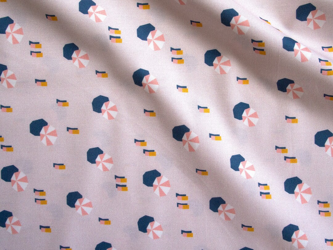 Sunkissed Suntan Fabric by the Half Yard by LEMONNI X FIGO Fabrics ...