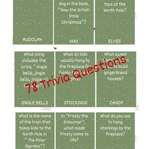Festive Fun Printable Christmas Trivia Game for the Whole Family ...