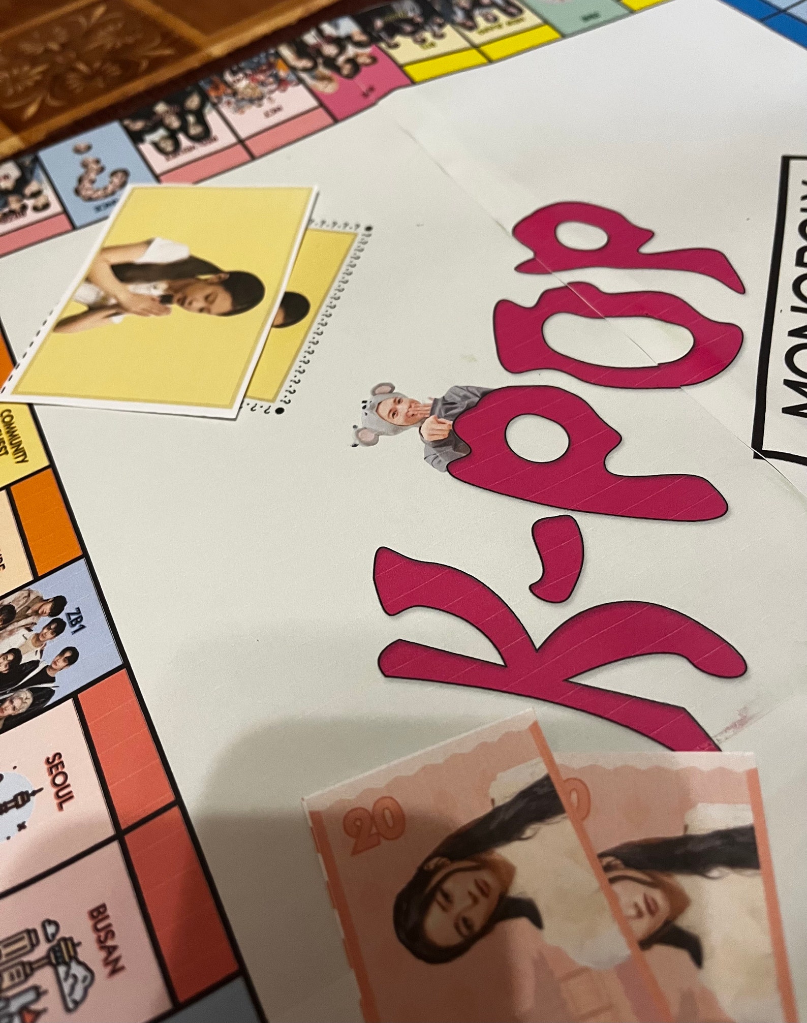 Printable K-pop Monopoly Board Game - Etsy