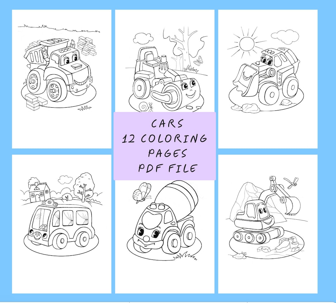 Coloring Book for Kids, Coloring Pages, Books for Boys, Coloring Books ...