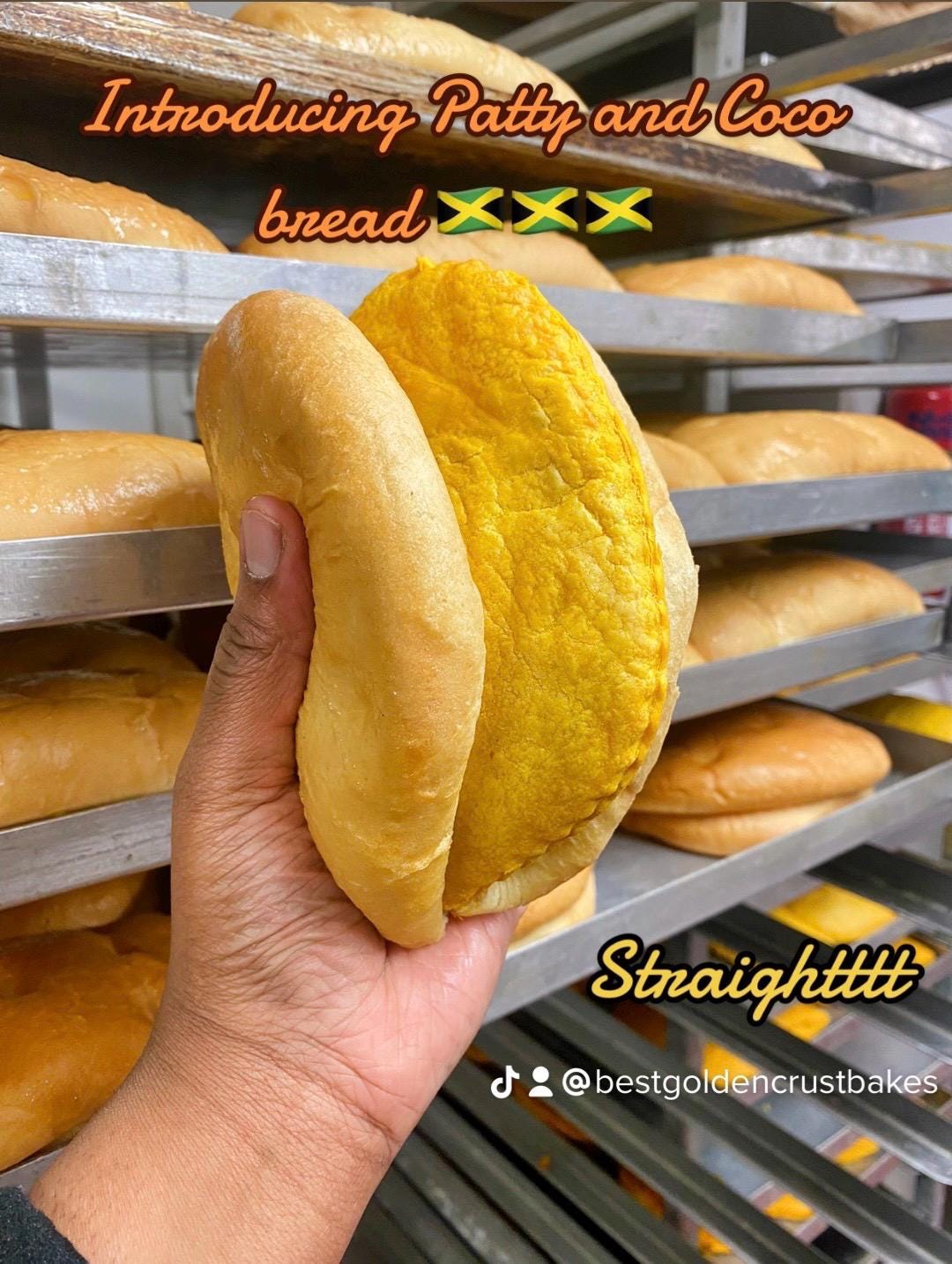 5 Jamaican Patties and 5 Coco Bread - Etsy UK