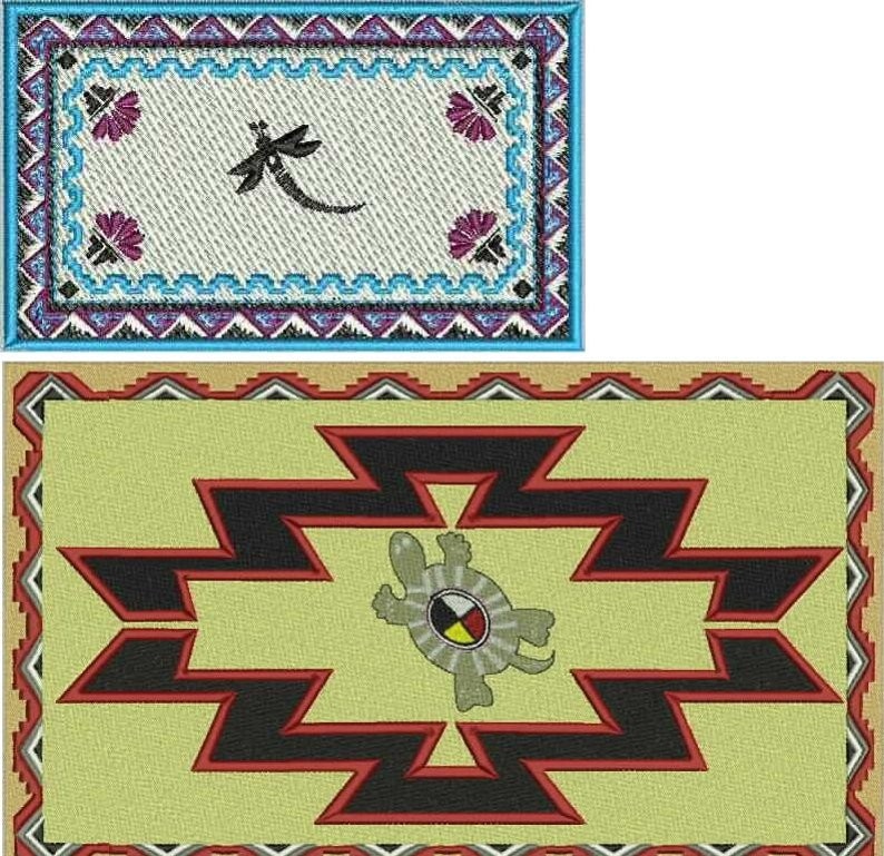 Native American Treasury Embroidery Design Files | Etsy