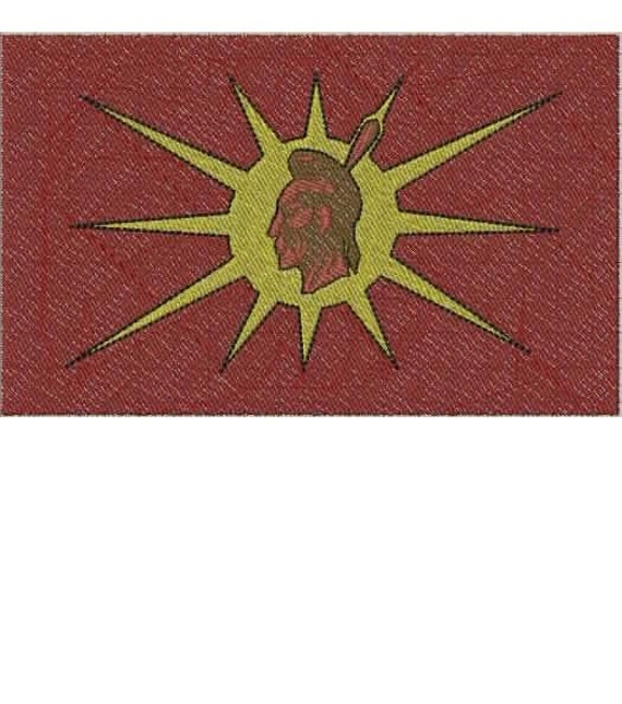Mohawk Native American Flag Embroidery Design Files | Etsy