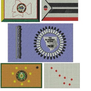 Native American Flag Embroidery Design Files COLLECTION - Etsy