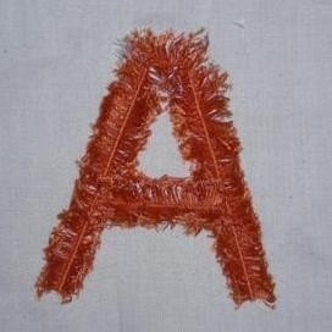 Fringe Alphabet Embroidery Designs Files - Etsy UK