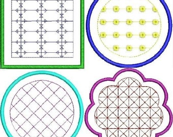 Embroidery Coaster | Etsy