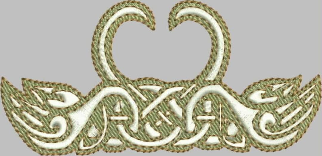Celtic Swans Embroidery Design Files - Etsy