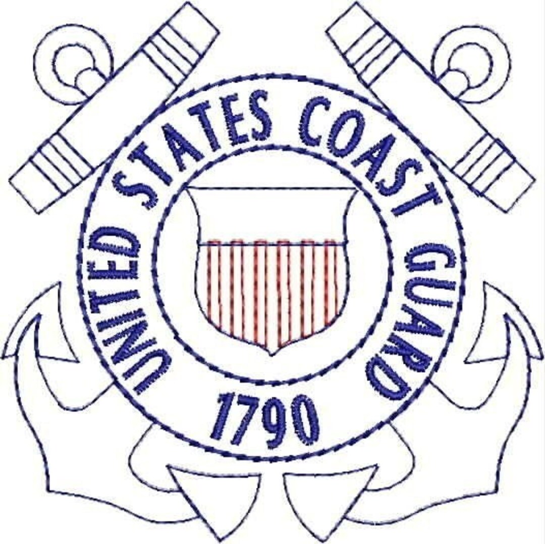 Military Emblem Outline redwork Machine Embroidery Design Files - Etsy