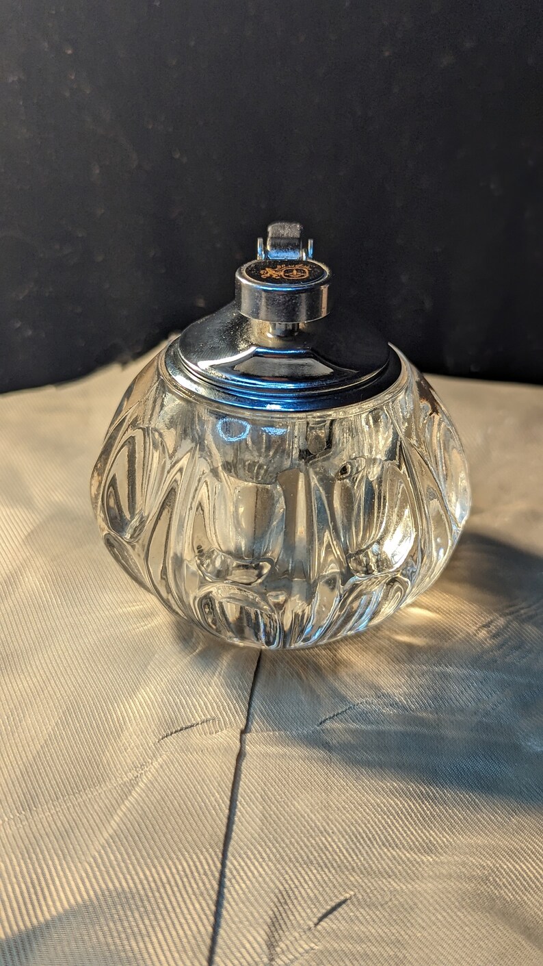 1960's Mid Century Crystal Colibri Table Lighter - Etsy