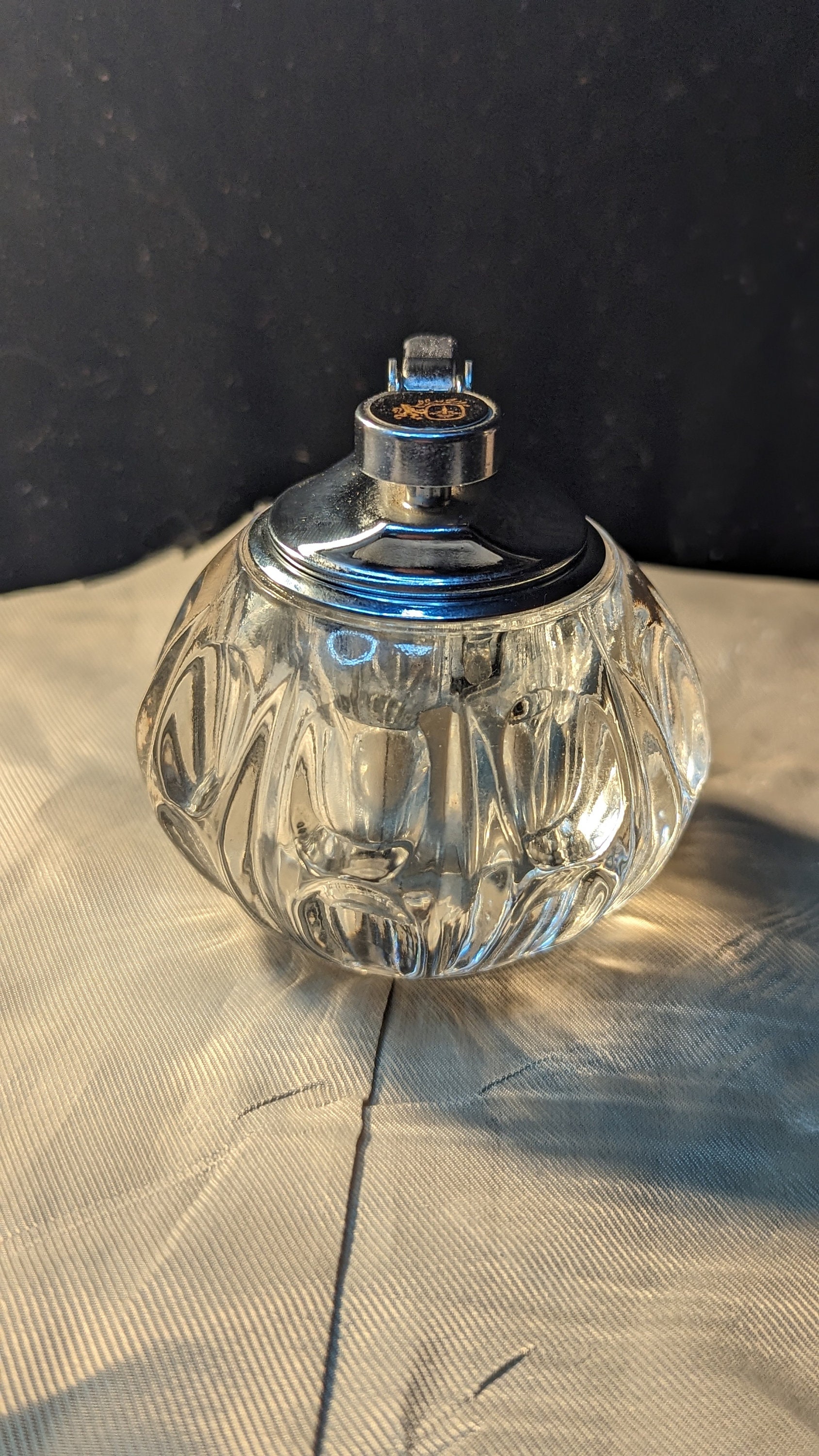 1960's Mid Century Crystal Colibri Table Lighter - Etsy