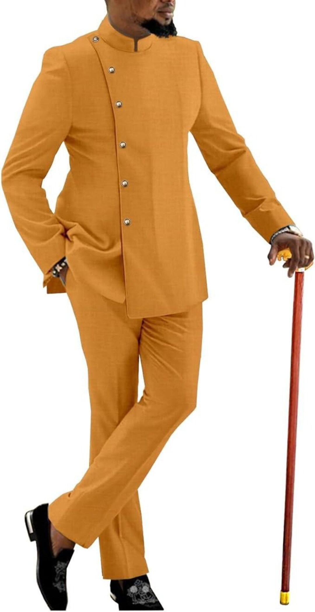 African Men's Suit, African Wedding Attire, African Men's Wear, African ...