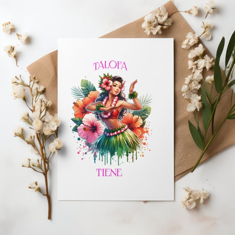 Samoan PNG talofa Tiene Clip Art Tropical Polynesian Samoan Patterns ...