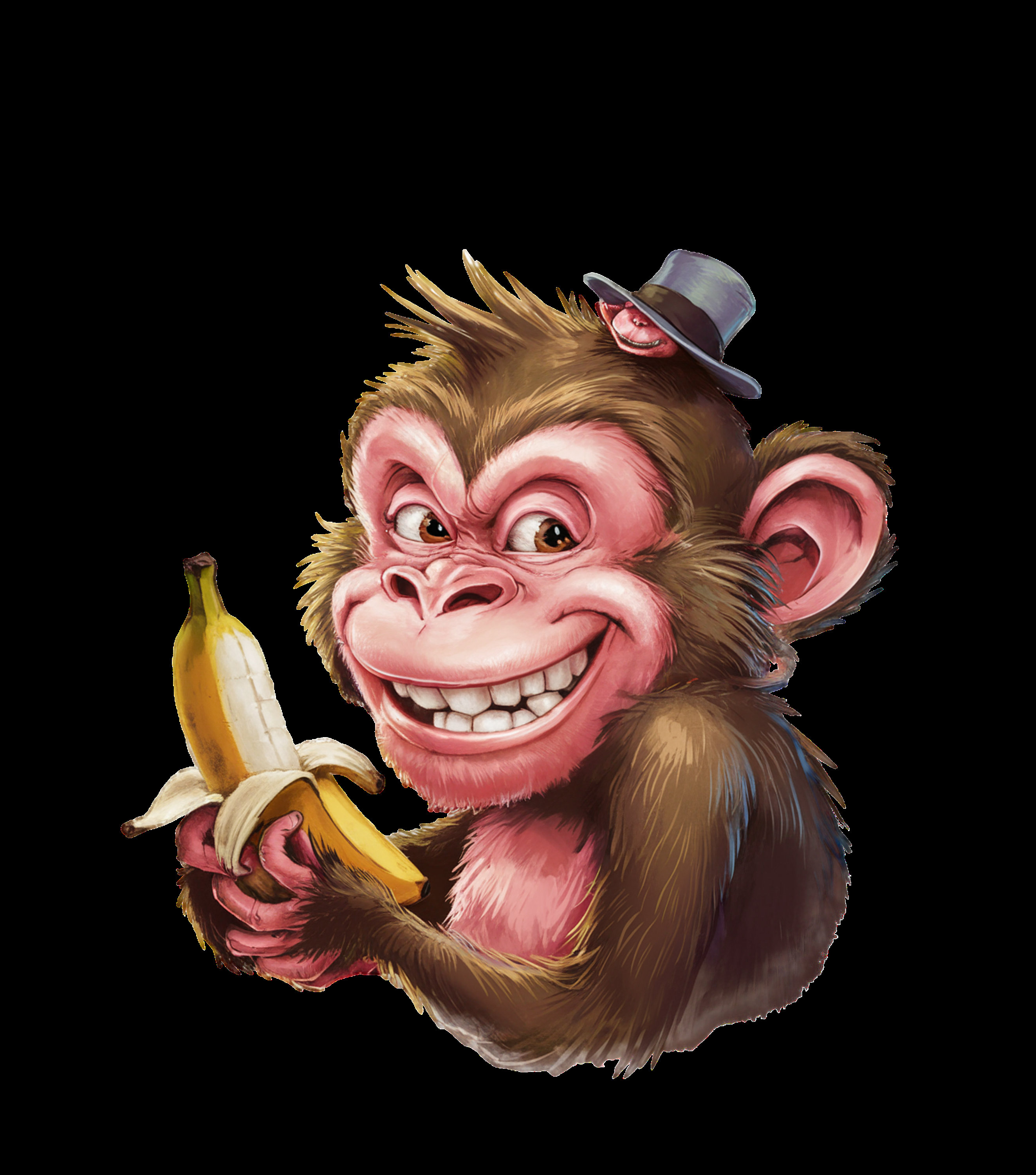 Funky Monkey Clipart Bundle Ape Clipart Cute Monkey Clipart Cartoon ...