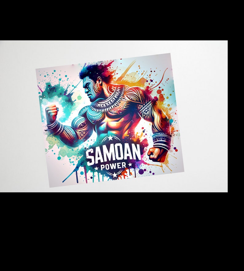 Samoan Tumbler Wrap Design ONLY PNG Samoan Pacific Islander Polynesian ...