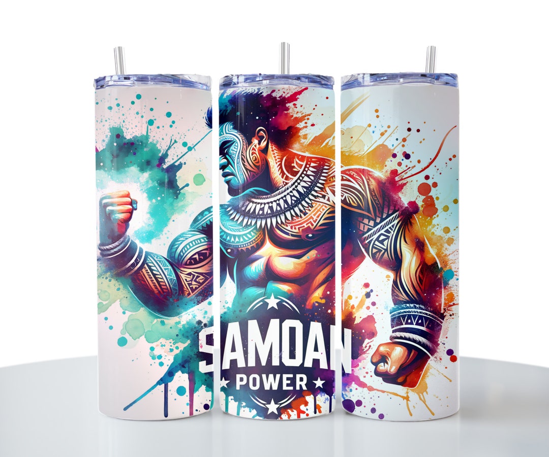 Samoan Tumbler Wrap Design ONLY PNG Samoan Pacific Islander Polynesian ...