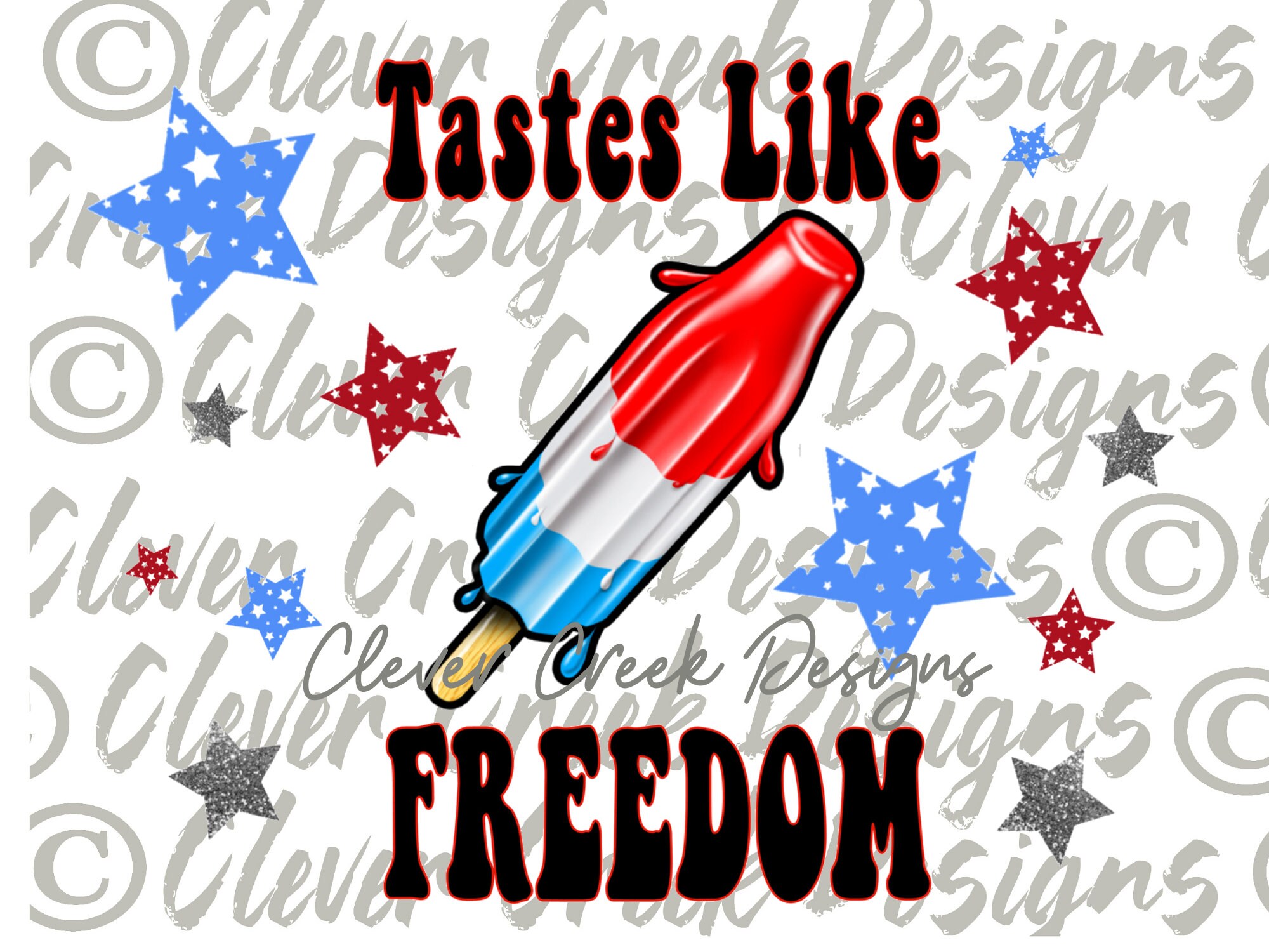 Taste Like Freedom, Popsicle, 4th of July, T Shirt, Kids, Women ...