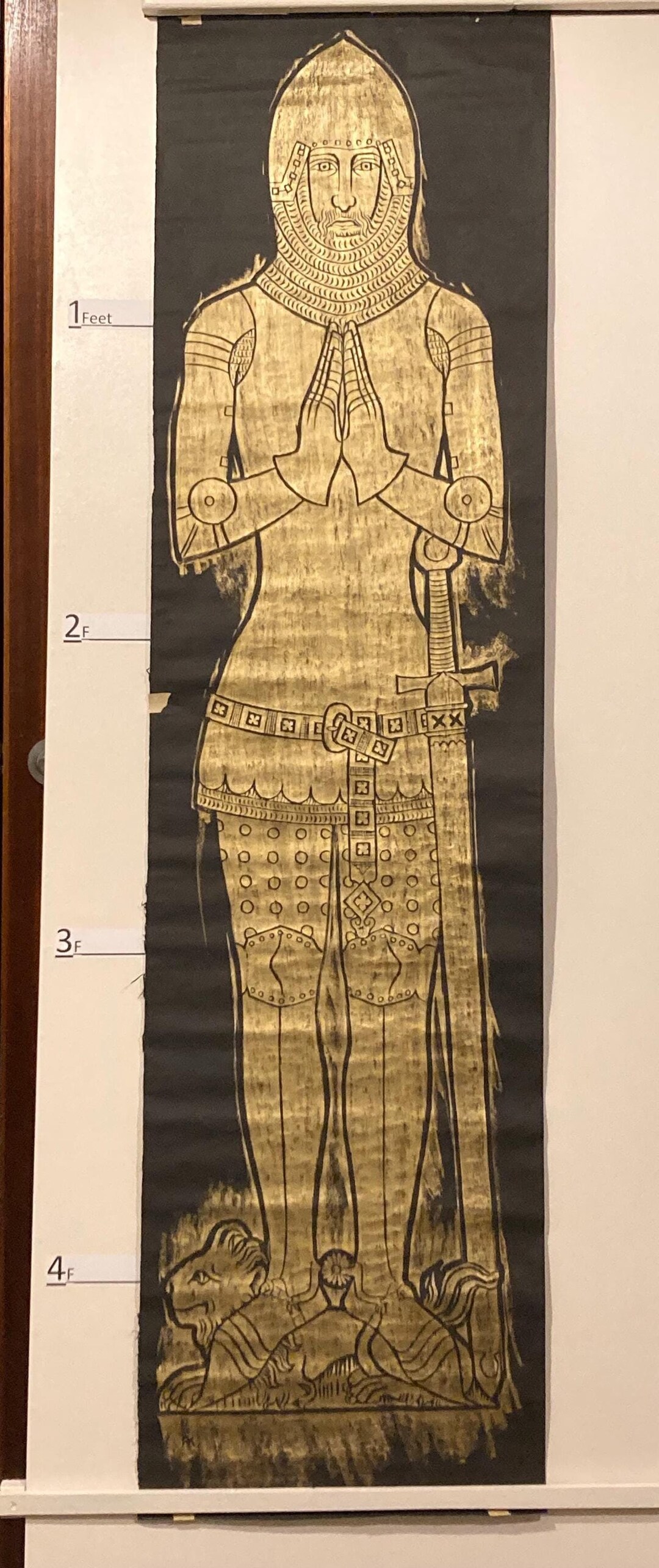 Rare Original Brass Rubbing Made in 1973 - Etsy UK