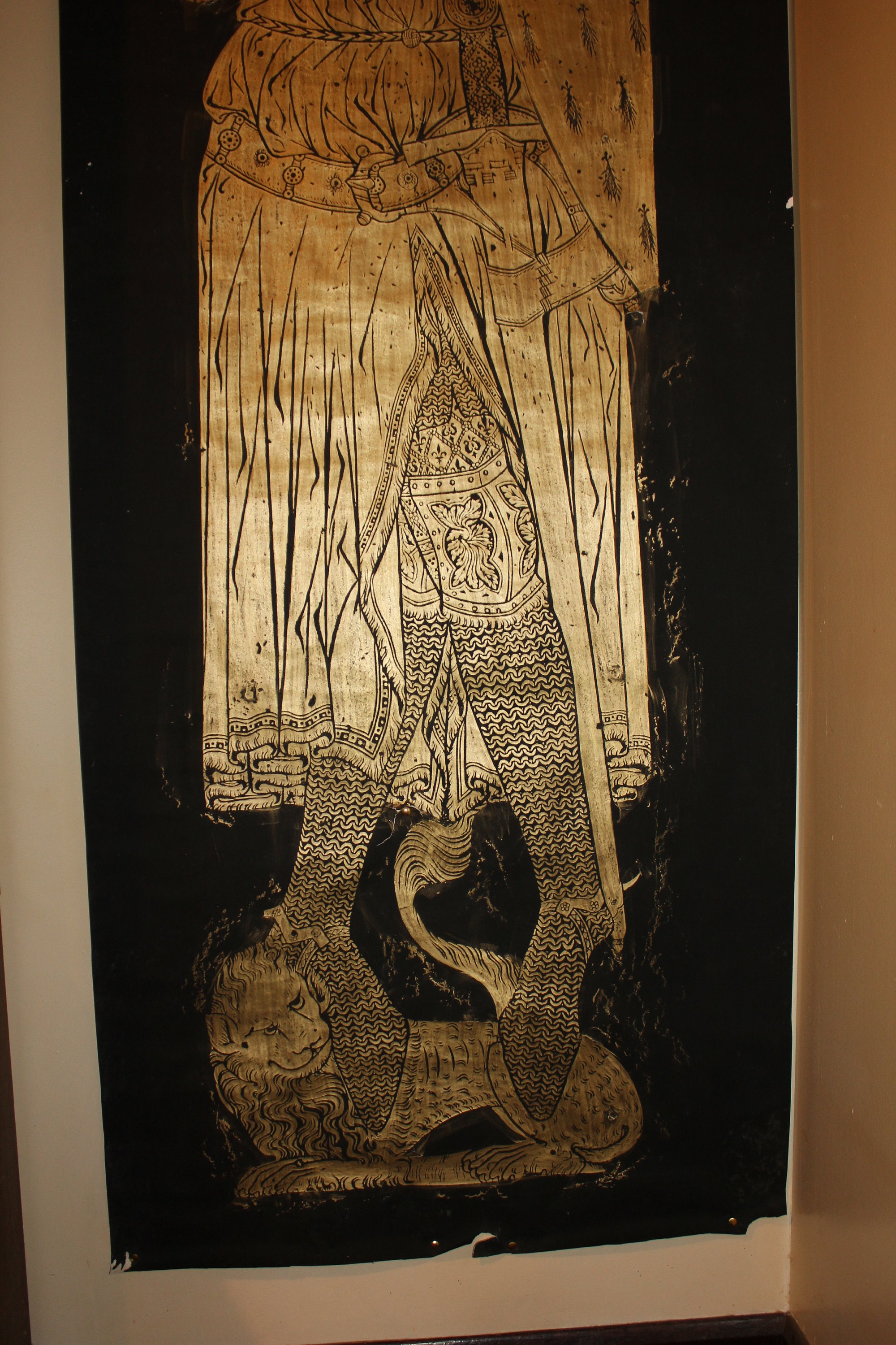 Very Rare, BIG Original Brass Rubbing Made in 1973 - Etsy