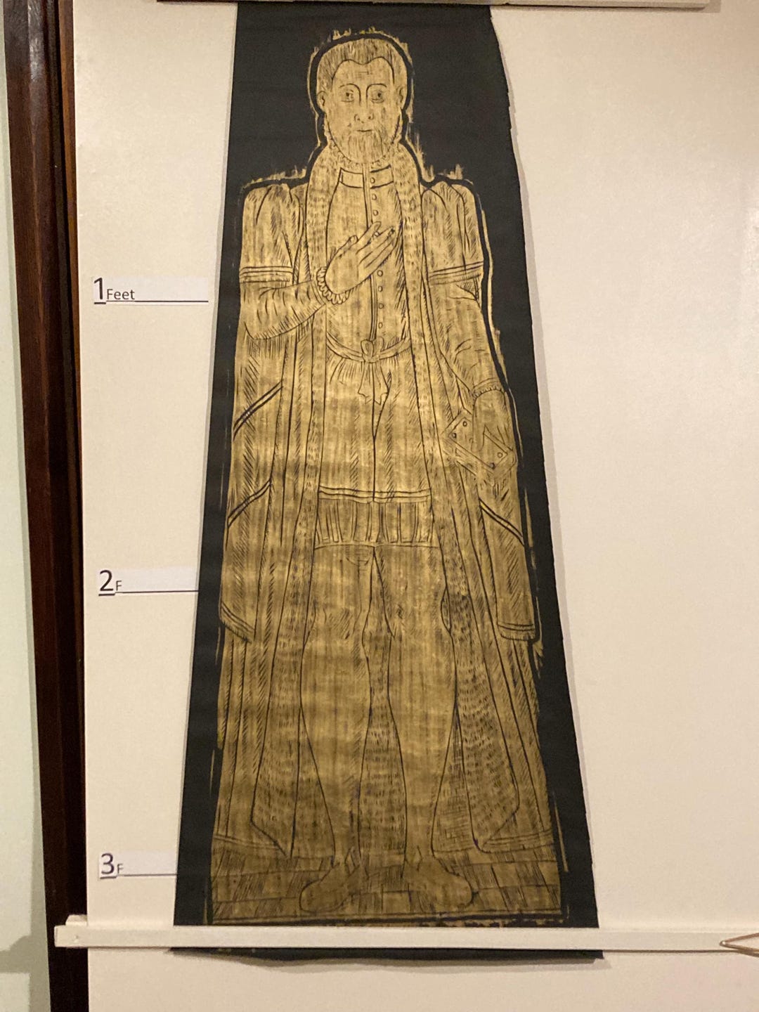 Rare Original Art, Brass Rubbing Made in 1973 - Etsy