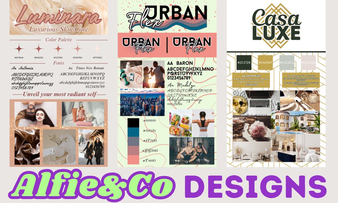 Customizable Brand Templates | Color Palette | Logo Design | Photo ...