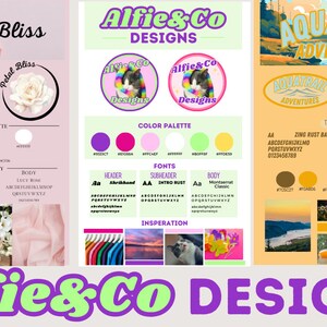 Customizable Brand Templates | Color Palette | Logo Design | Photo ...