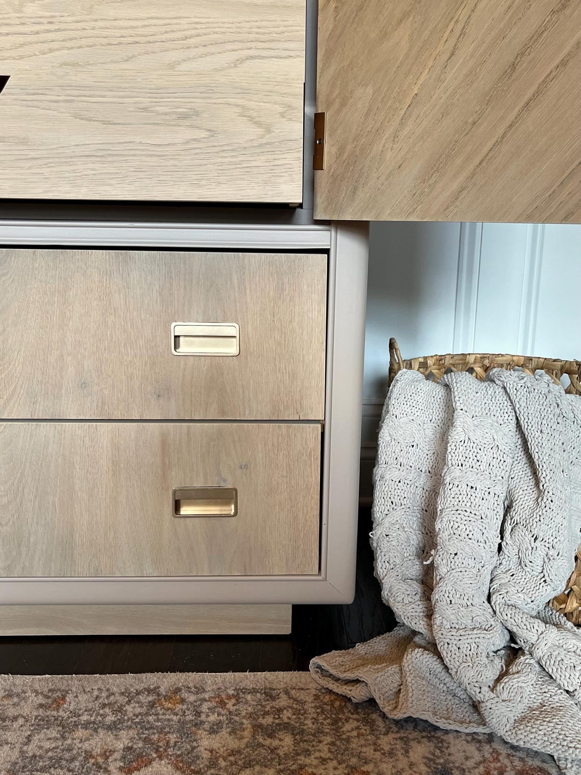 SOLD** Vintage Bassett Armoire | Storage Cabinet | Hutch ...