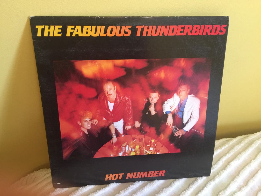 Fabulous Thunderbirds Hot Number Record Album Vinyl NEAR MINT Condition ...