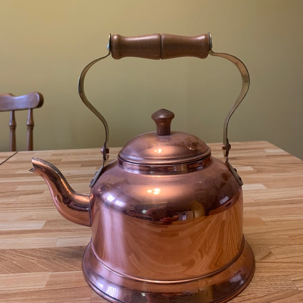 Copper Tea Pot - Etsy