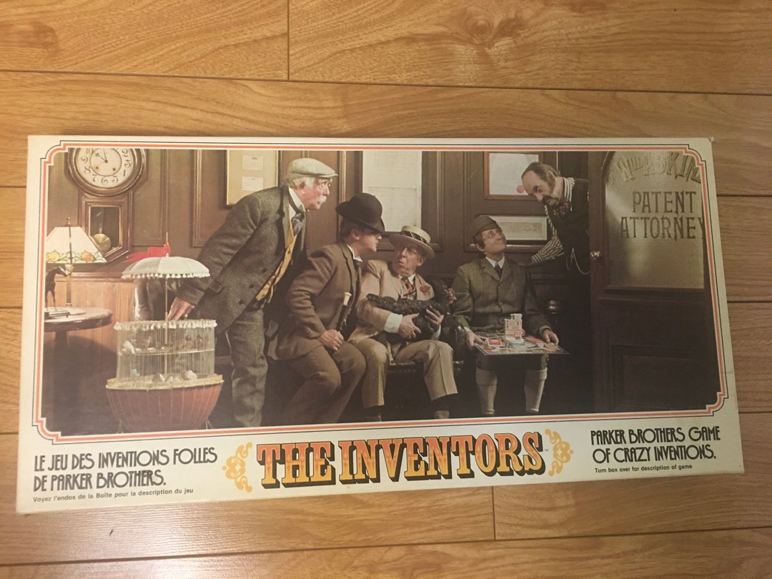 Vintage the Inventors Board Game by Parker Brothers 1974 - Etsy