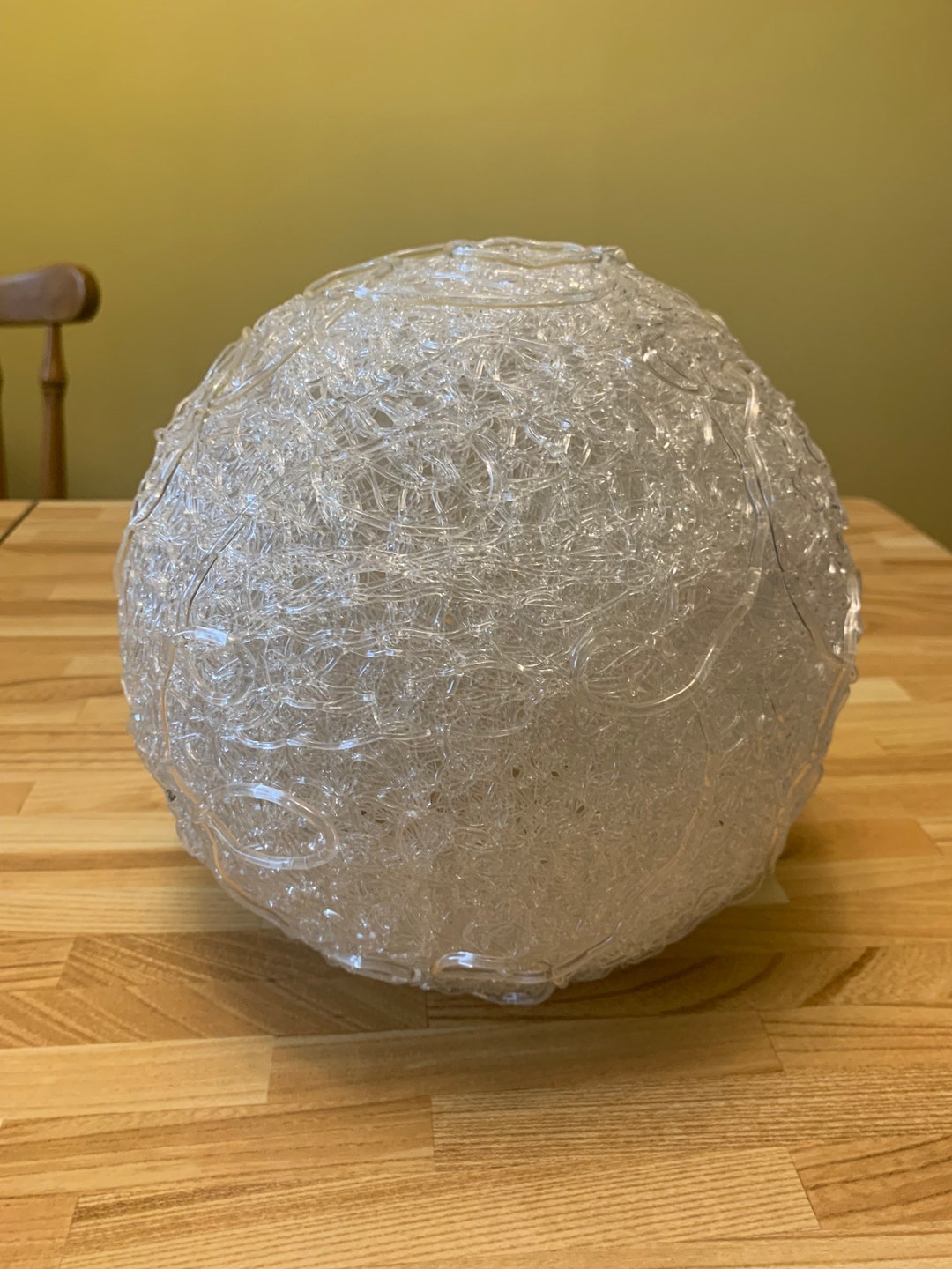 Lucite Spaghetti Globe Lampshade Lighting Light - Etsy