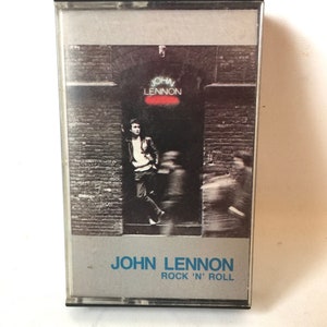 John Lennon Rock 'N Roll Cassette Tape - Etsy