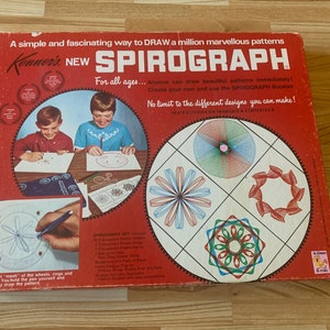 Vintage Kenner Spirograph No. 401 Drawing Art Design Set #2 - Etsy