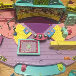 Vintage Polly Pocket Floor Exercise Gym Turnfest Playset With - Etsy