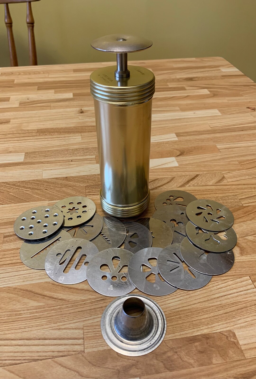 Vintage Mirror Dial A Cookie Pastry Press Cutters - Etsy