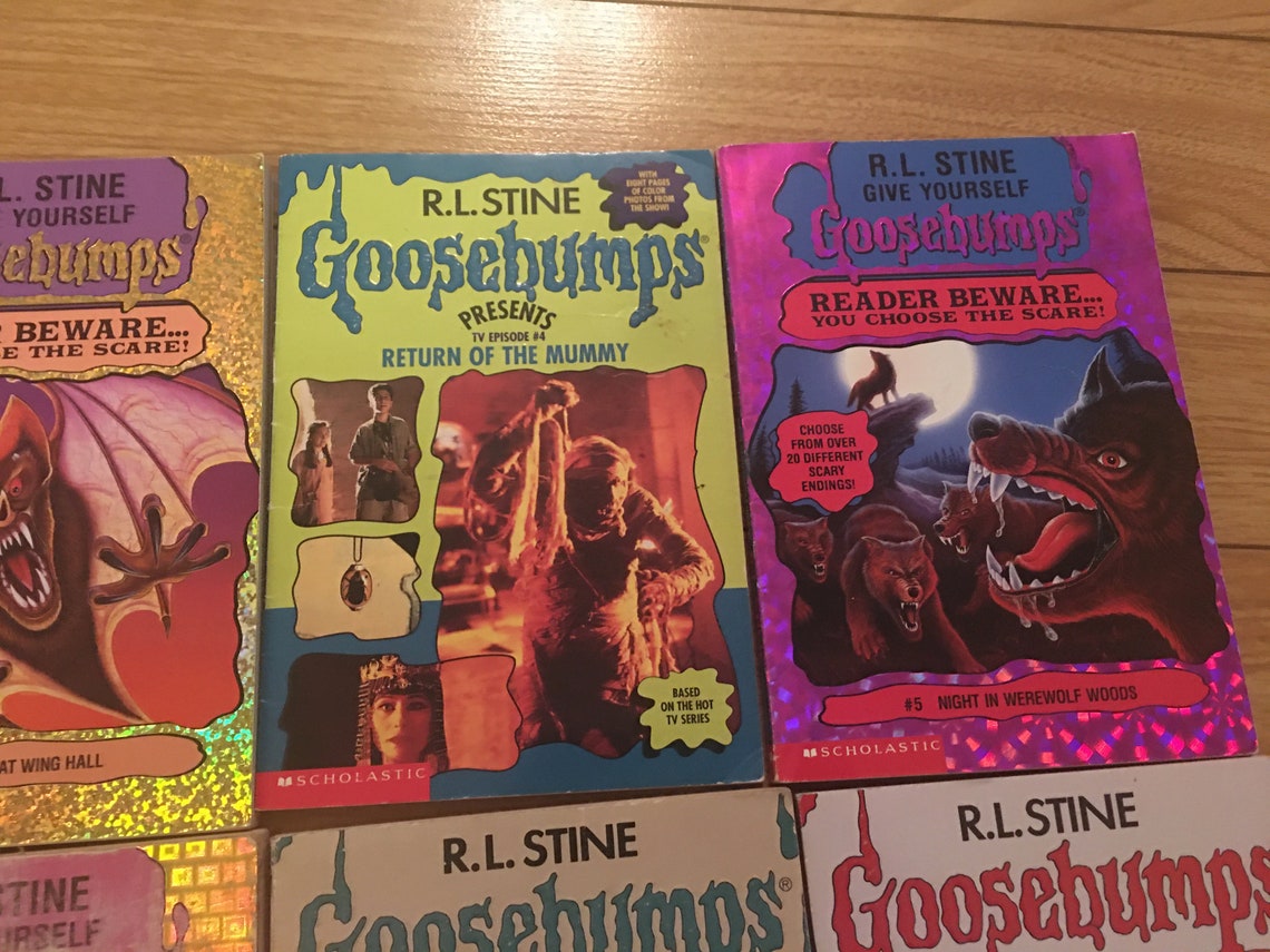 10 R.L. Stine Goosebumps Book Collection 2 | Etsy
