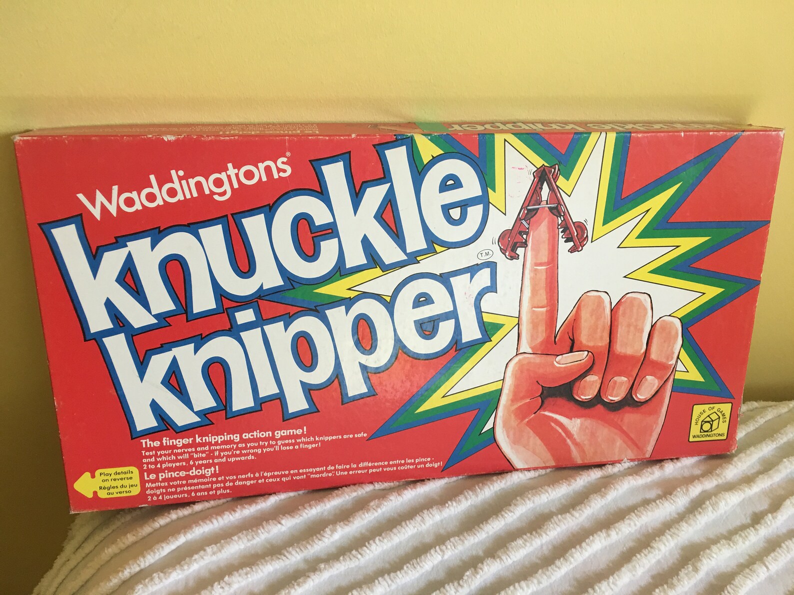 Knuckle Knipper Board Game 1979 - Etsy