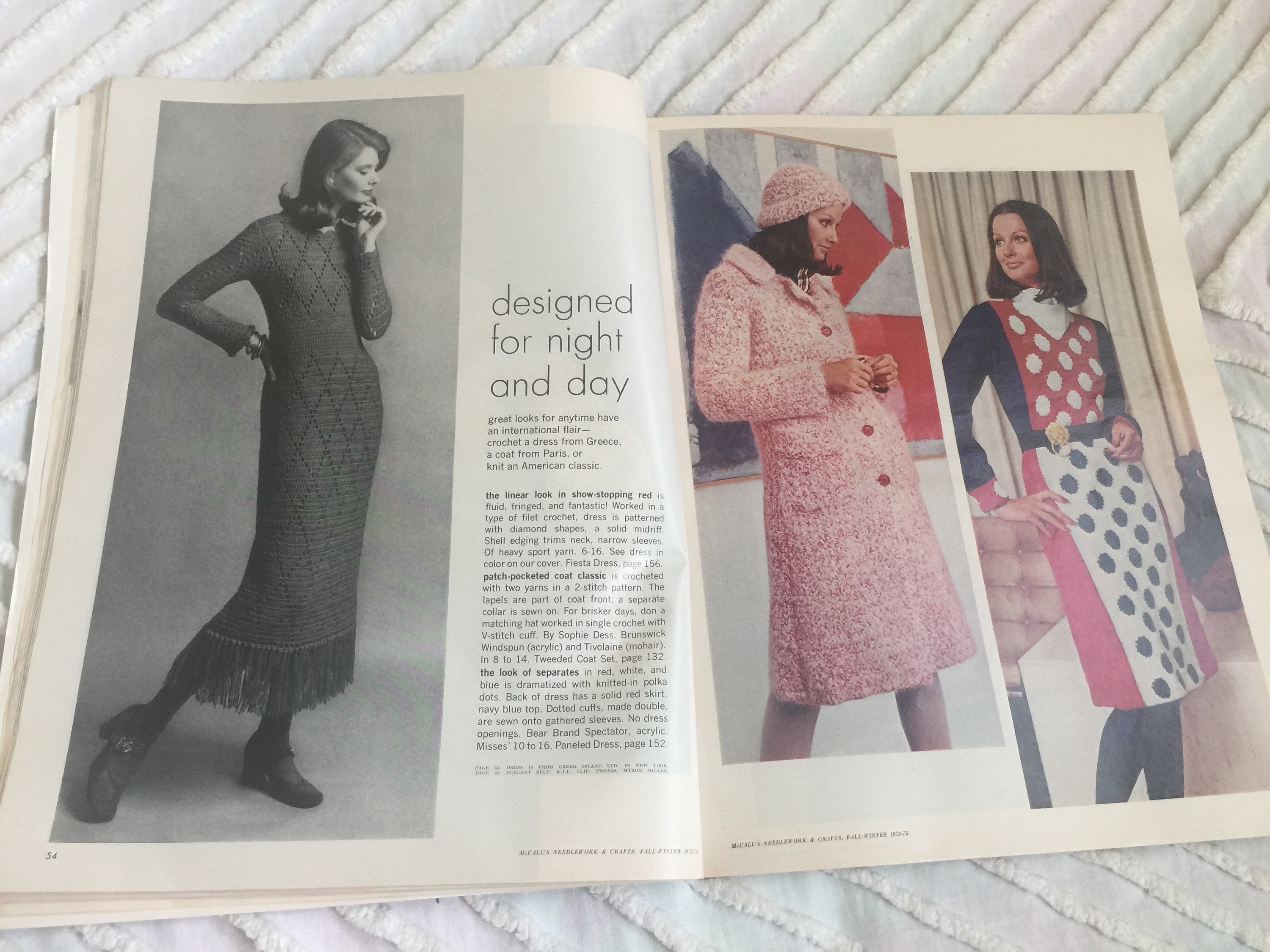 Vintage Needlework and Crafts Magazine 1972-73 | Etsy