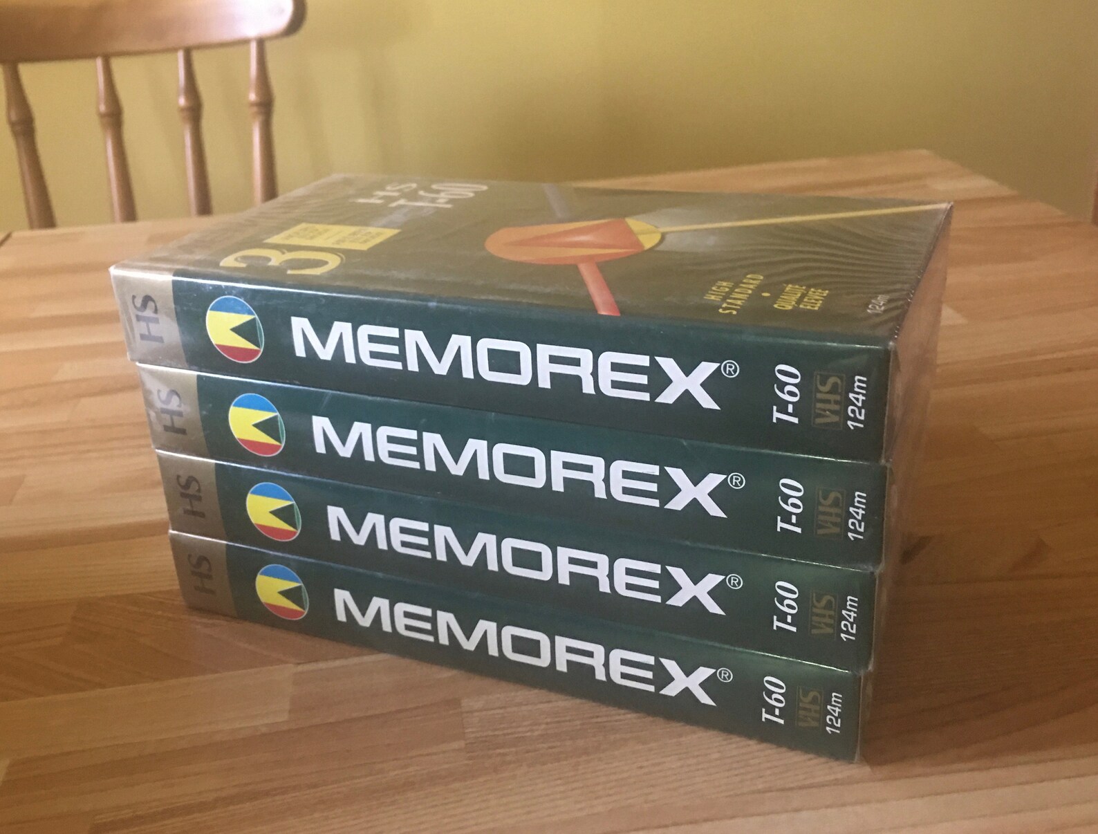 4 New Memorex T-60 Blank VHS Tapes - Etsy UK